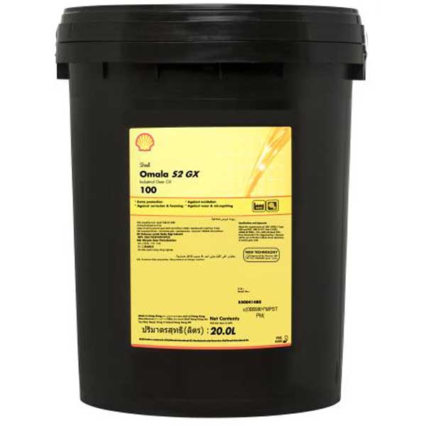 روغن دنده صنعتی شل امالا Shell Omala S2 GX - بیست لیتری و بشکه