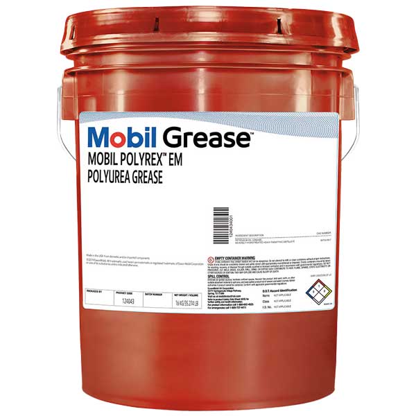 گریس موبیل پلیرکس Mobil Polyrex EM - گرید 2 و 3